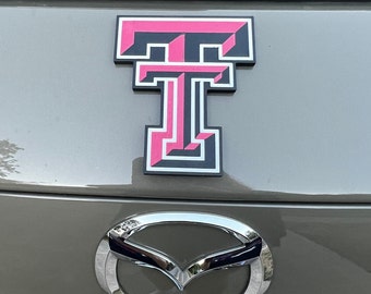 Texas Tech Raiders Personalized Keychain Texas Tech University Custom ...