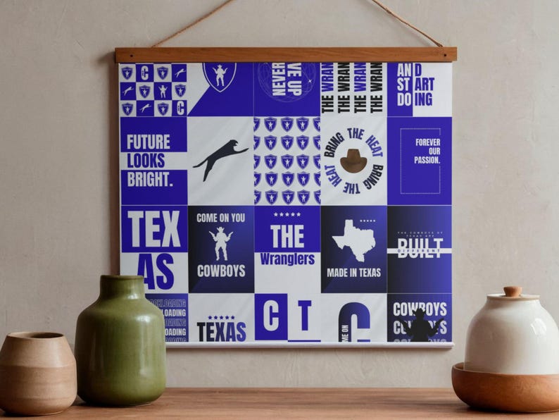 Media Day Backdrop Canva Template | Editable Sports Team Backdrop ...