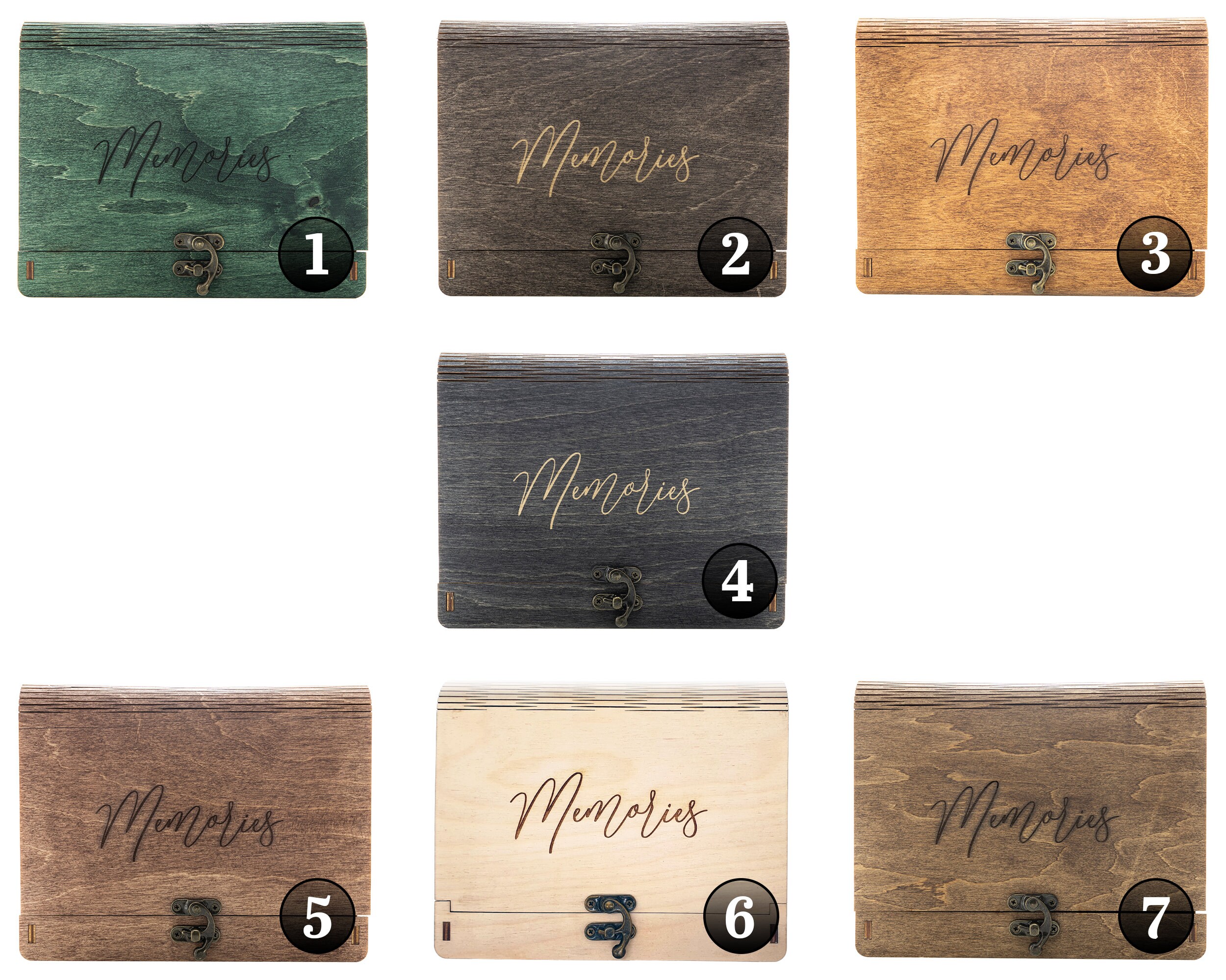 Memory Photo Box for 6x9 15x23cm Prints Personalized - Etsy