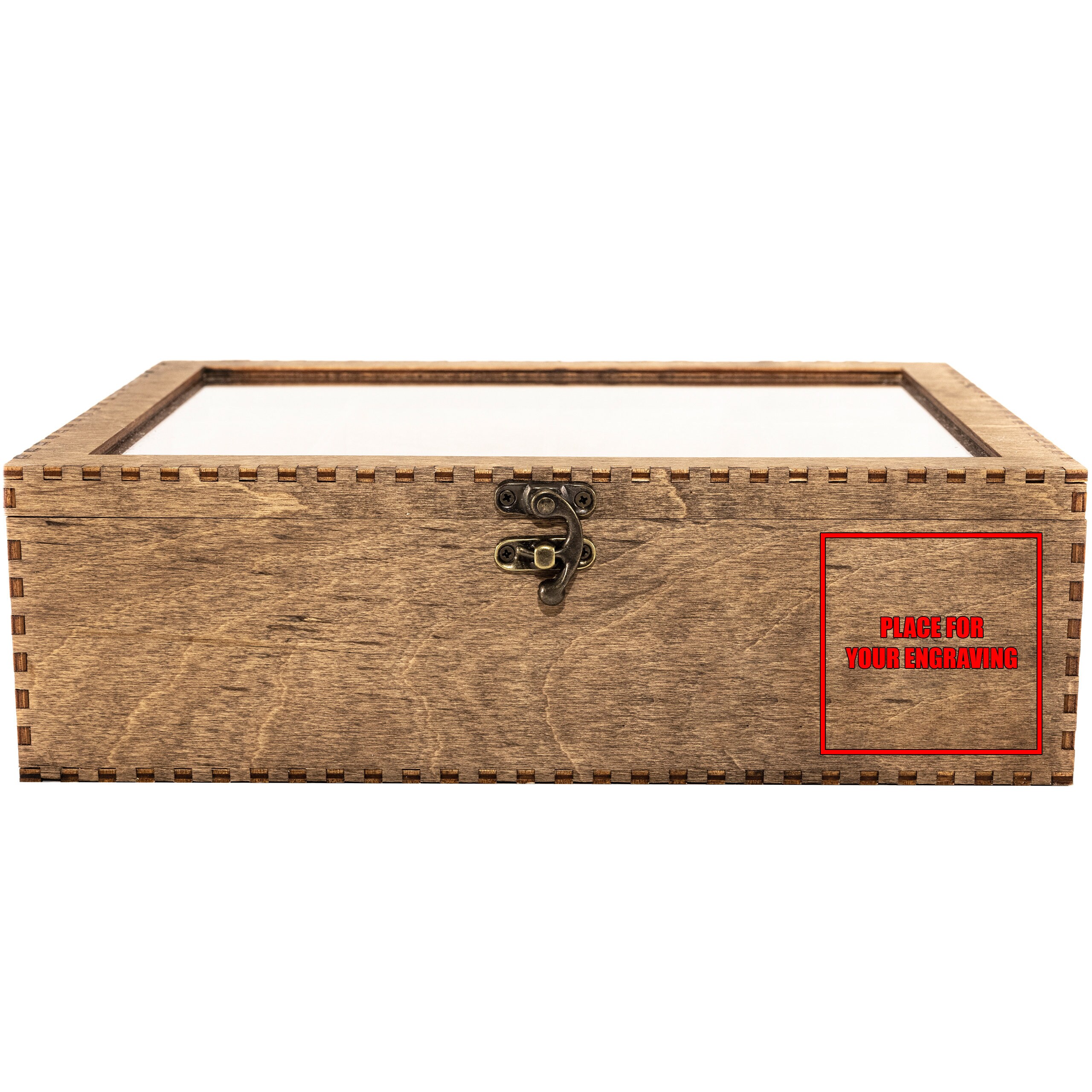 Tea Box Organizer With Plexiglass Tea Box With 12 - Etsy