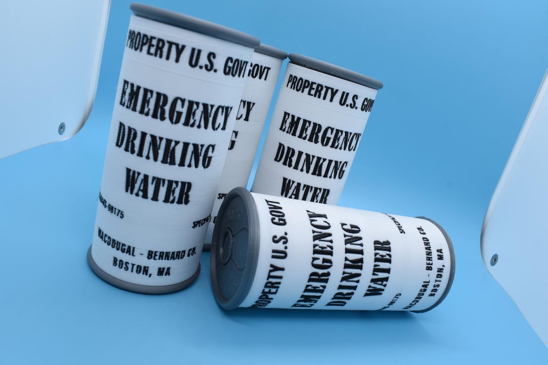 Emergency Drinking Water Nuka-cola Collection - Unofficial Prop (3D ...