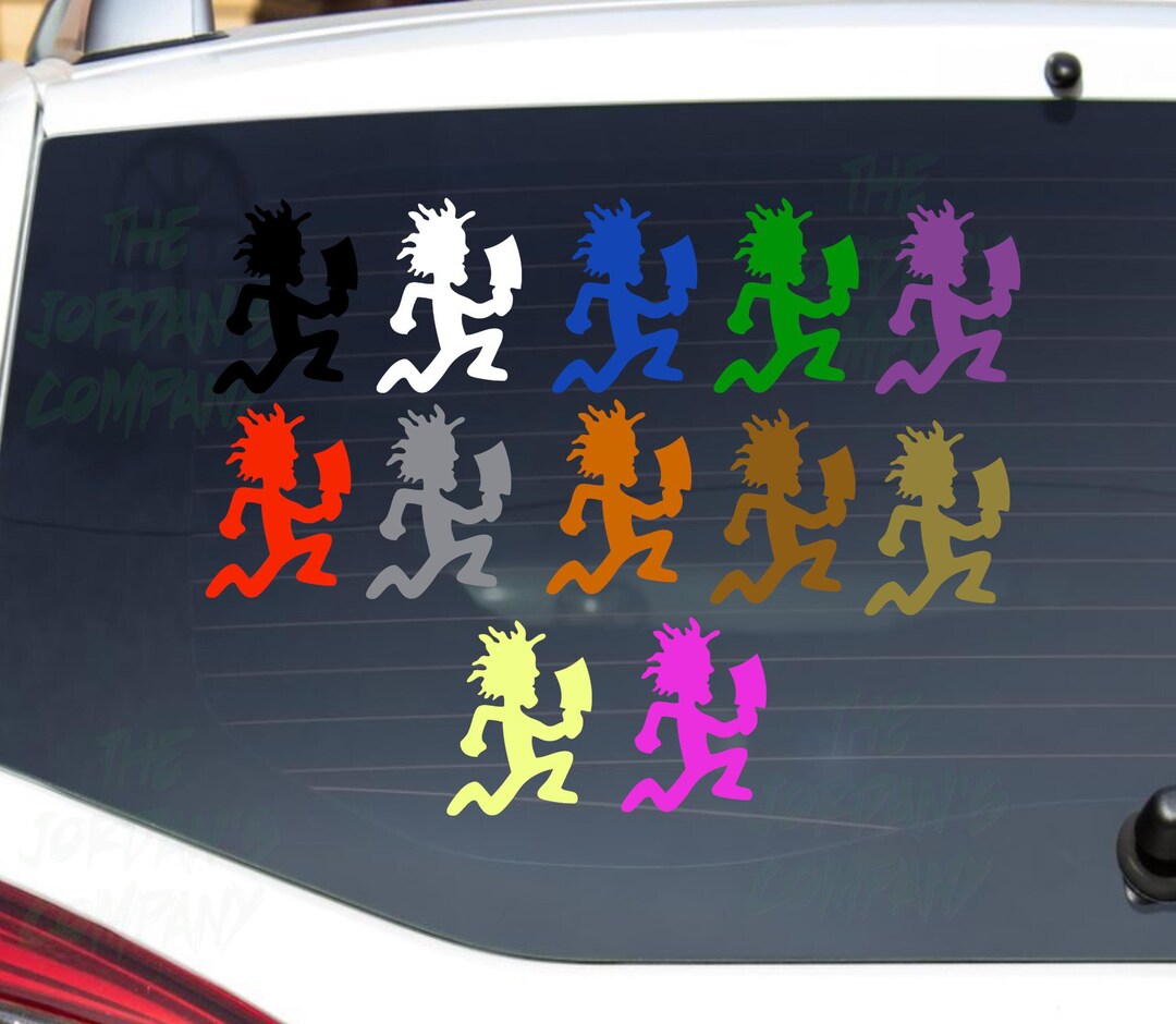 Juggalo Hatchet-man CNC Cut Decal Vinyl Sticker -pic From Multi Colors ...