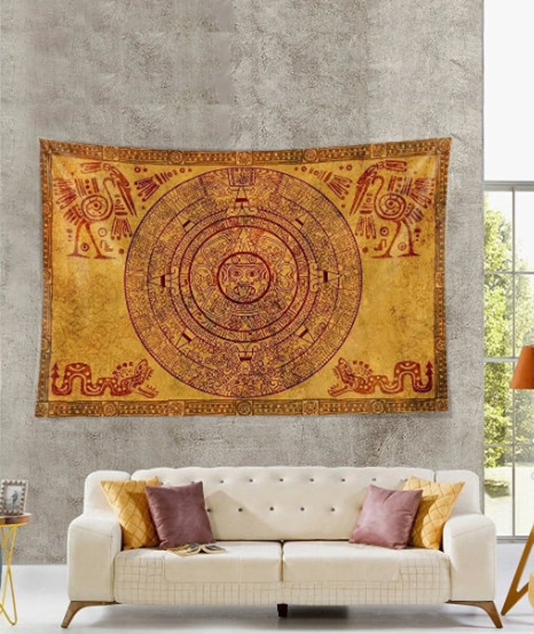Ancient Maya Tapestry, Inka Wall Tapestry, Ancient Wall Hangings ...