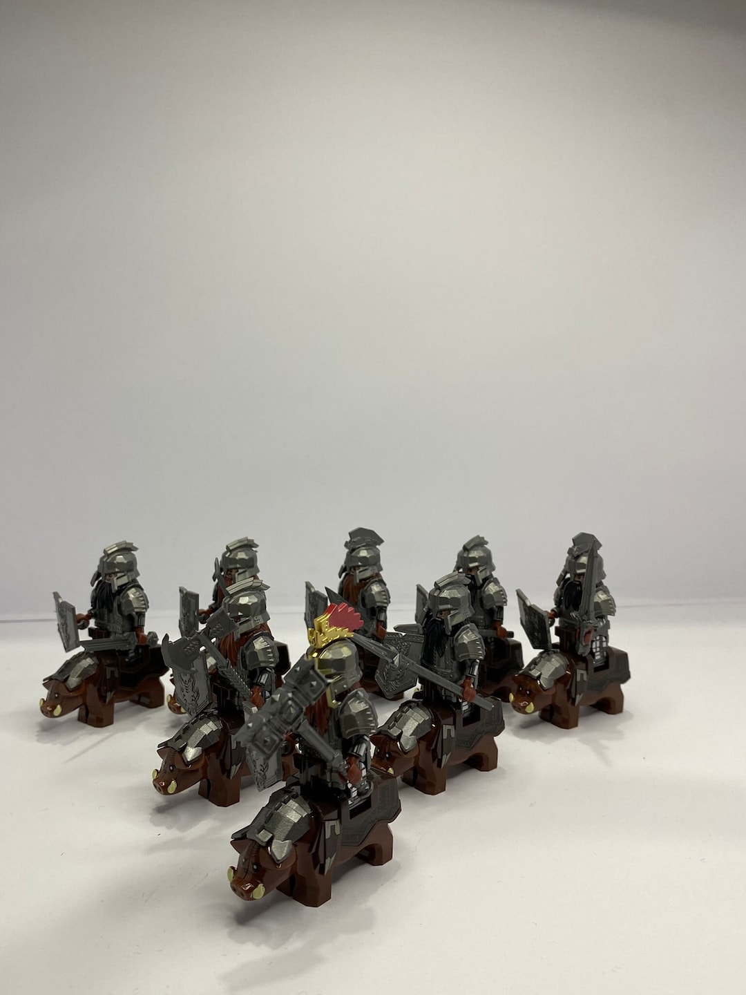 Lord of the Rings Dwarf Mini Figures 8 PCS, Middle Earth Dwarves ...