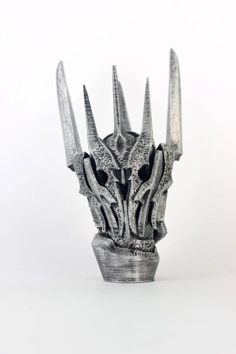 The Lord of the Rings Sauron Statue, Sauron Face Mask Figure, Middle ...