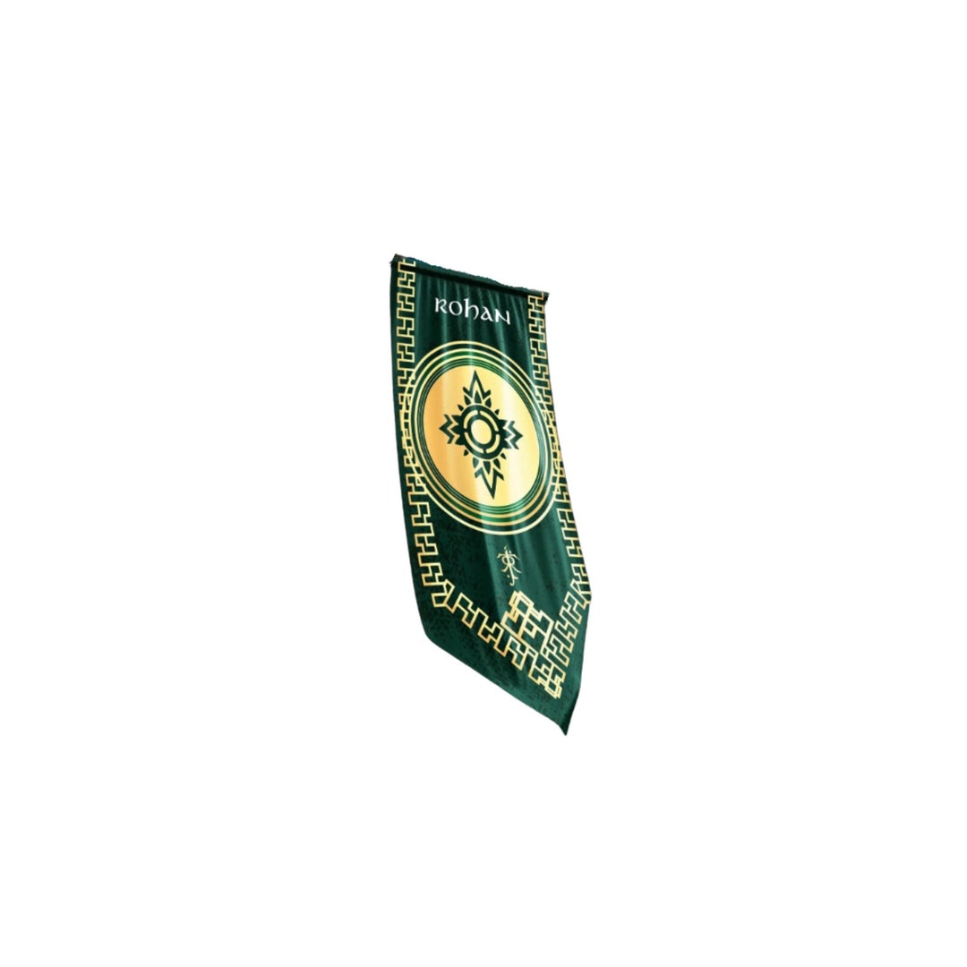 Lord of the Rings Rohan Star Flag, Middle Earth Rohan Star Tapestry ...