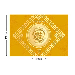 Lord of the Rings Erebor Tapestry, Middle Earth Flag Gondor Arthedain ...