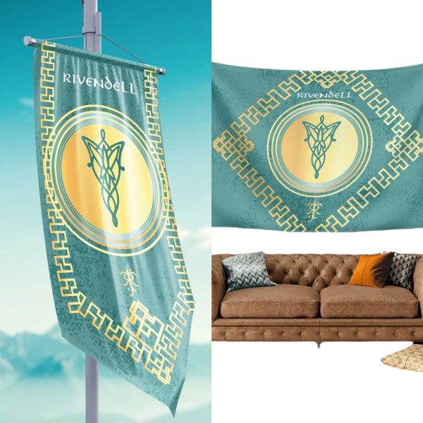 Rivendell Tapestry - Etsy