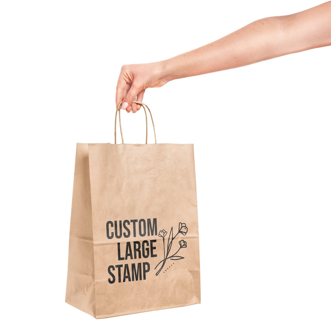 Large Bag Stamp, Brand Stamp, Box Stamp, Large Custom Stamp, Large ...