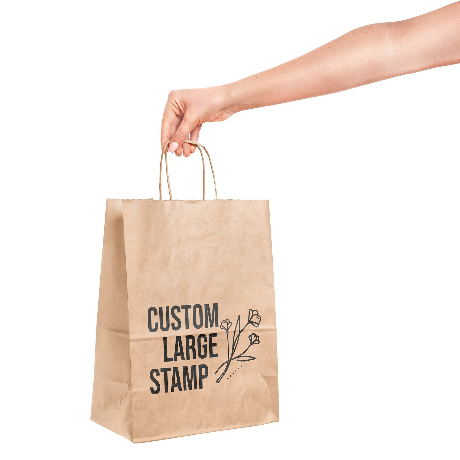 Large Bag Stamp, Brand Stamp, Box Stamp, Large Custom Stamp, Large ...