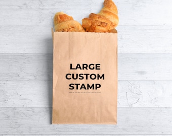 Large Bag Stamp, Brand Stamp, Box Stamp, Large Custom Stamp, Large ...