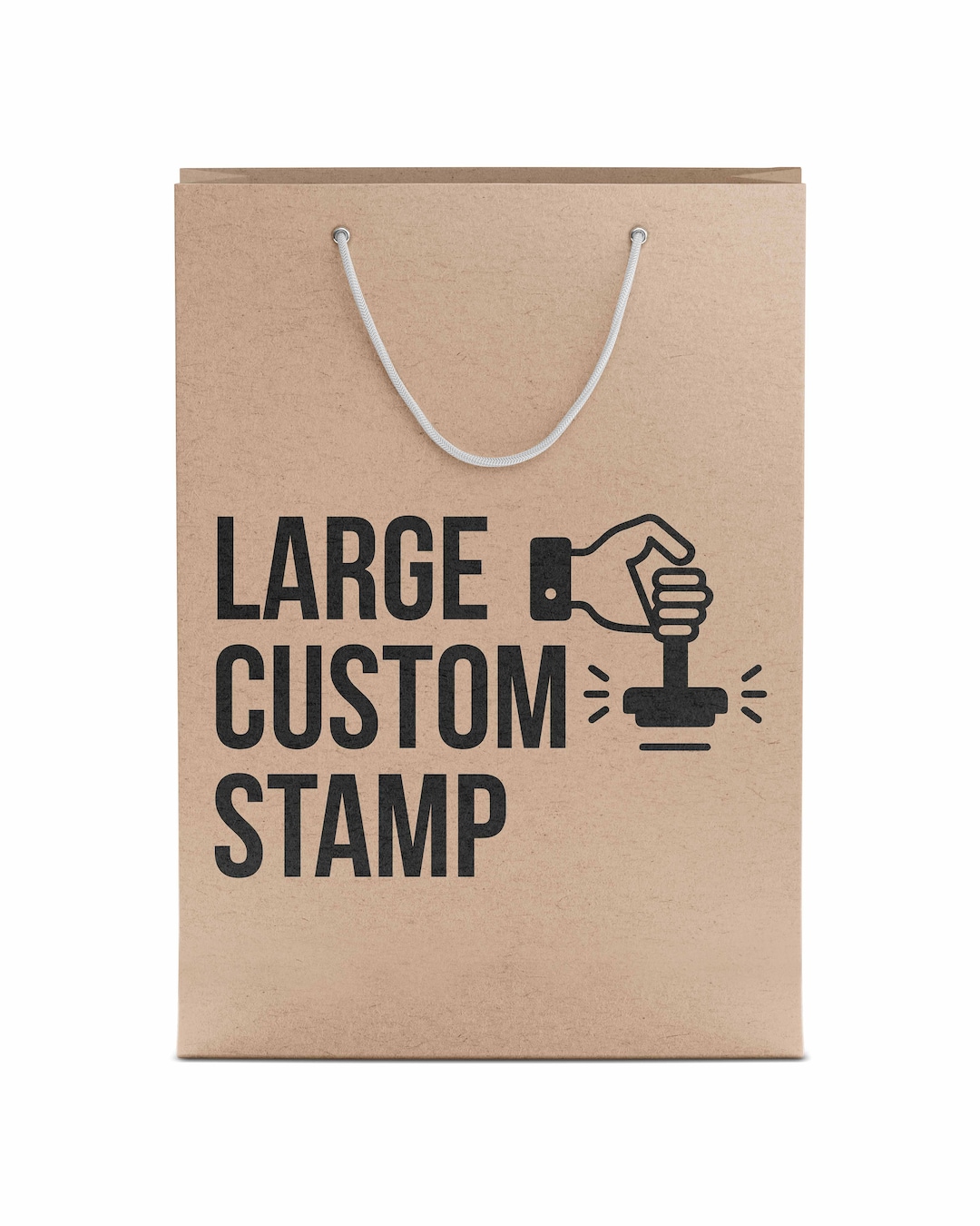 Large Bag Stamp, Brand Stamp, Box Stamp, Large Custom Stamp, Large ...