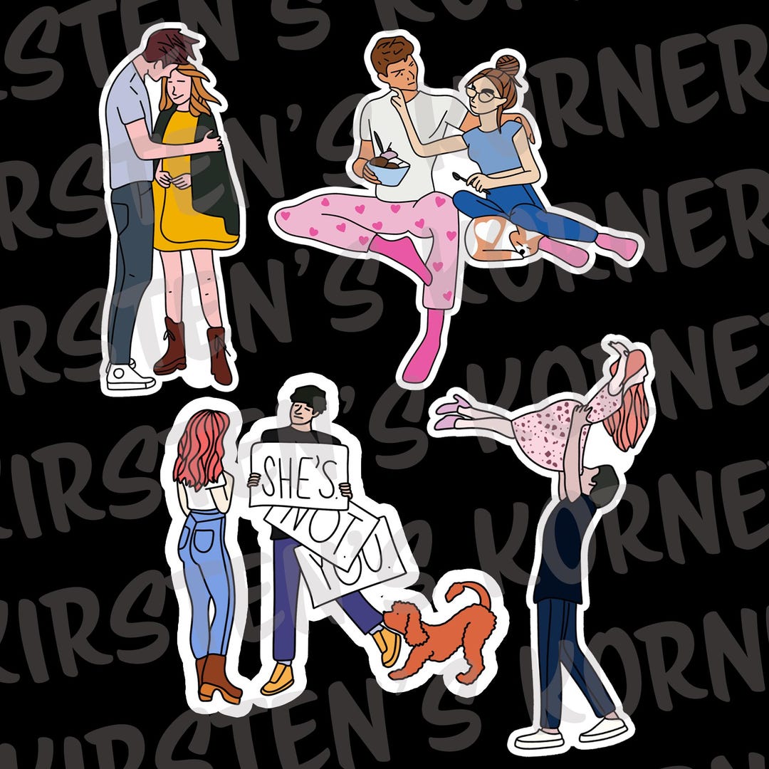 LYNN PAINTER Sticker Pack (4-pack)(booktok)(better Than the Movies ...