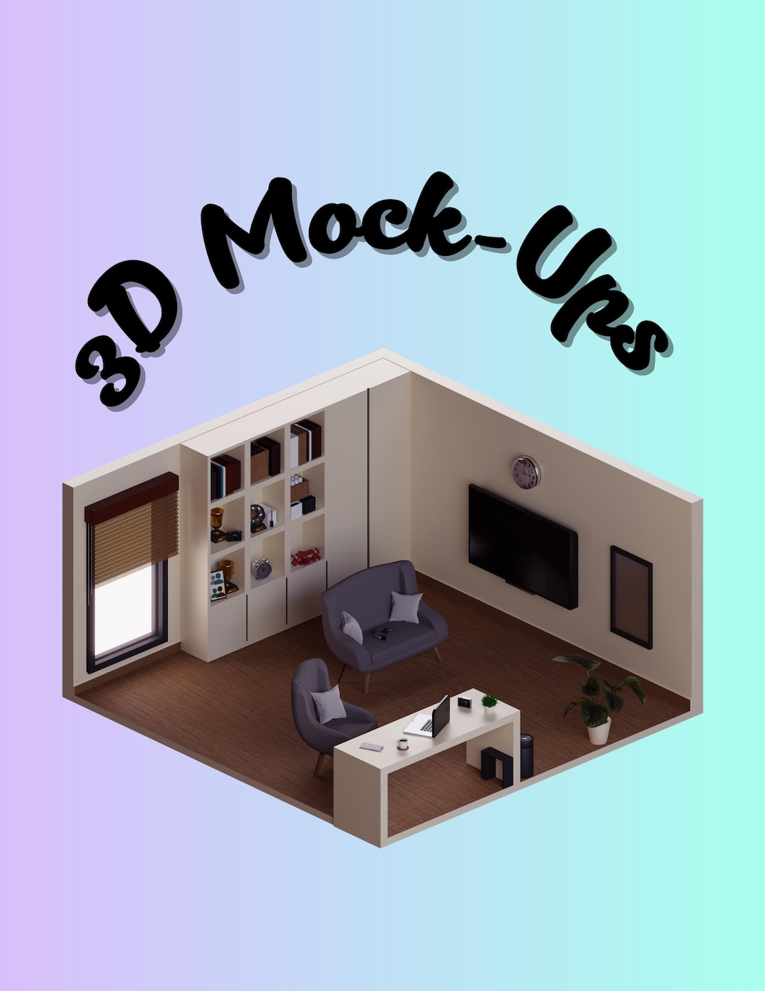 Custom Room Redesign & 3D Mock-up Service | Interior Space Planning ...