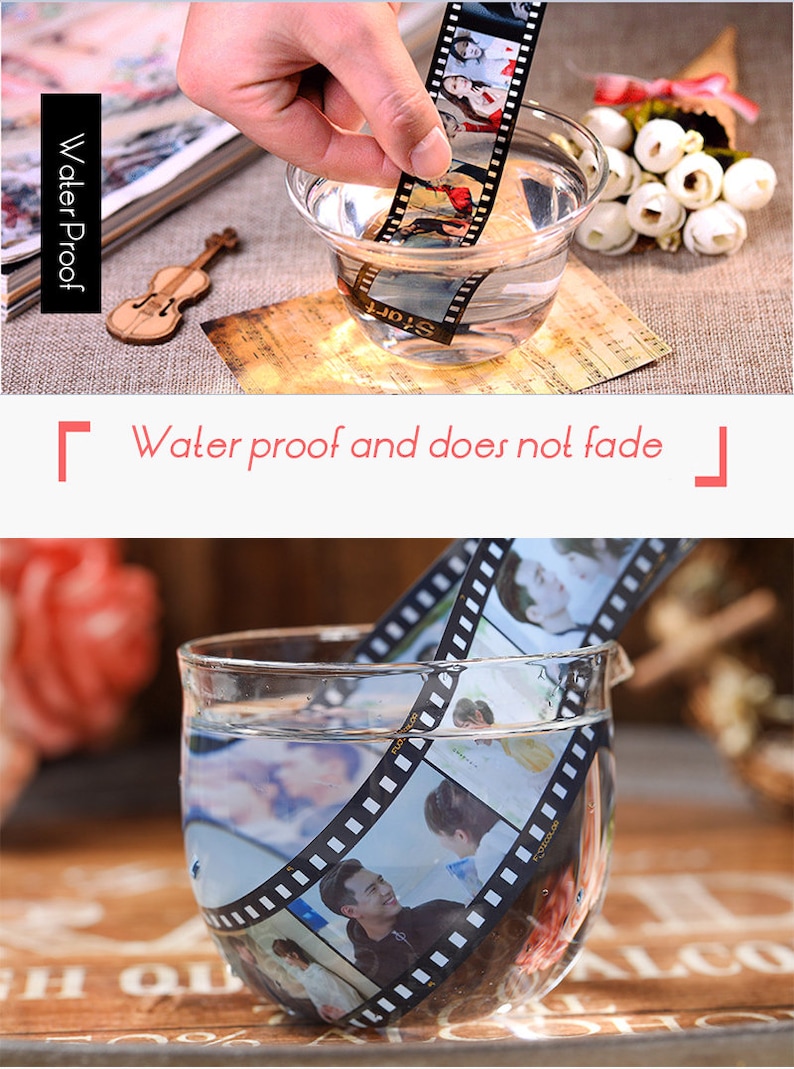 Custom Photo Film Roll Keychain, Personalized Camera Film Roll Keychain ...