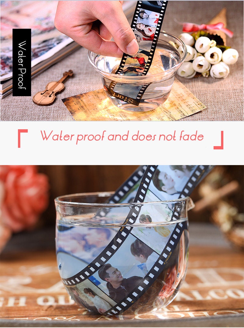 Custom Photo Film Roll Keychain, Personalized Camera Film Roll Keychain ...