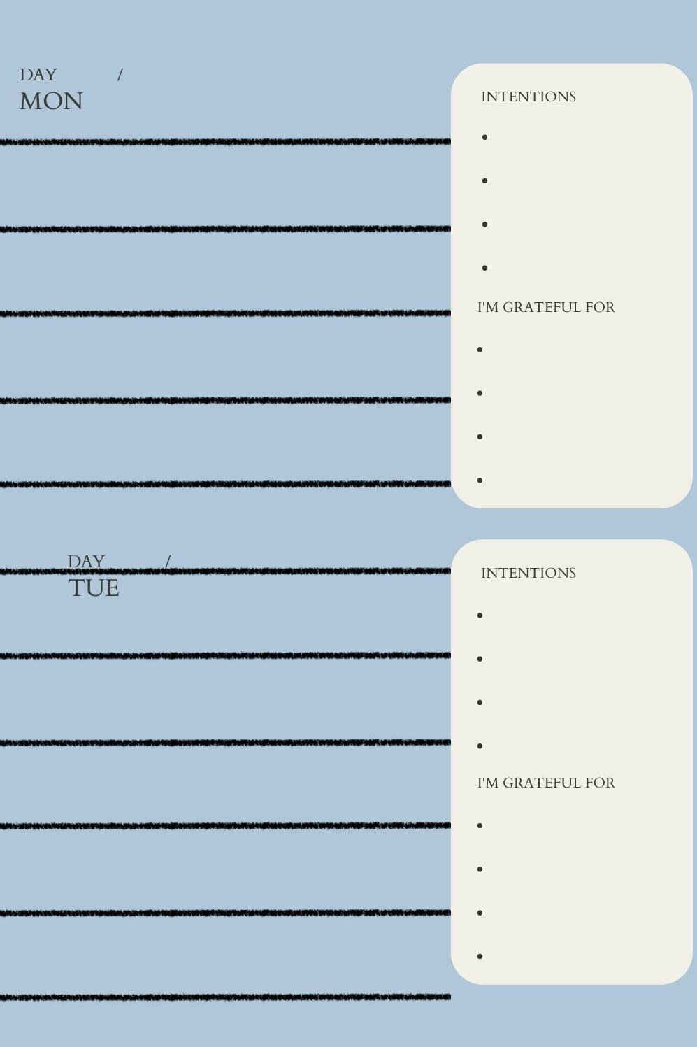 Daily Planner, Planner, A Daily Planning Guide, Daily Planner for ...