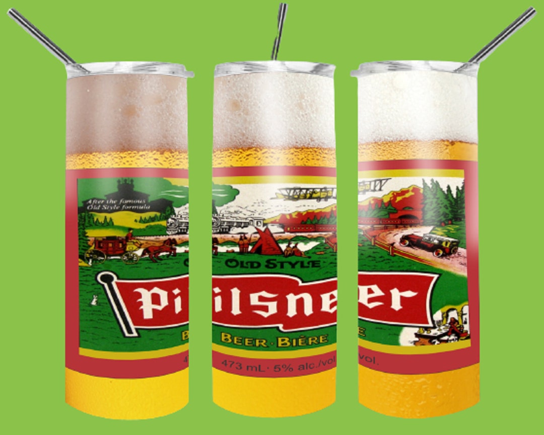 Beer Sublimation Digital Design for 20 Oz Skinny Tumbler - Etsy