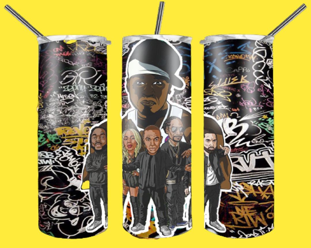 Rap Sublimation Digital Design for 20 Oz Skinny Tumbler - Etsy