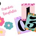 Groovy Retro Numbers 0-9 - Etsy