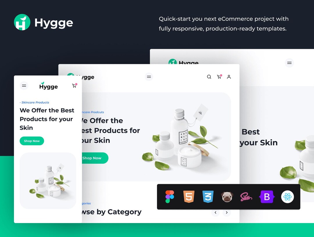 Hygge Ecommerce UI Kit Modern & Minimalistic Online Store Design ...
