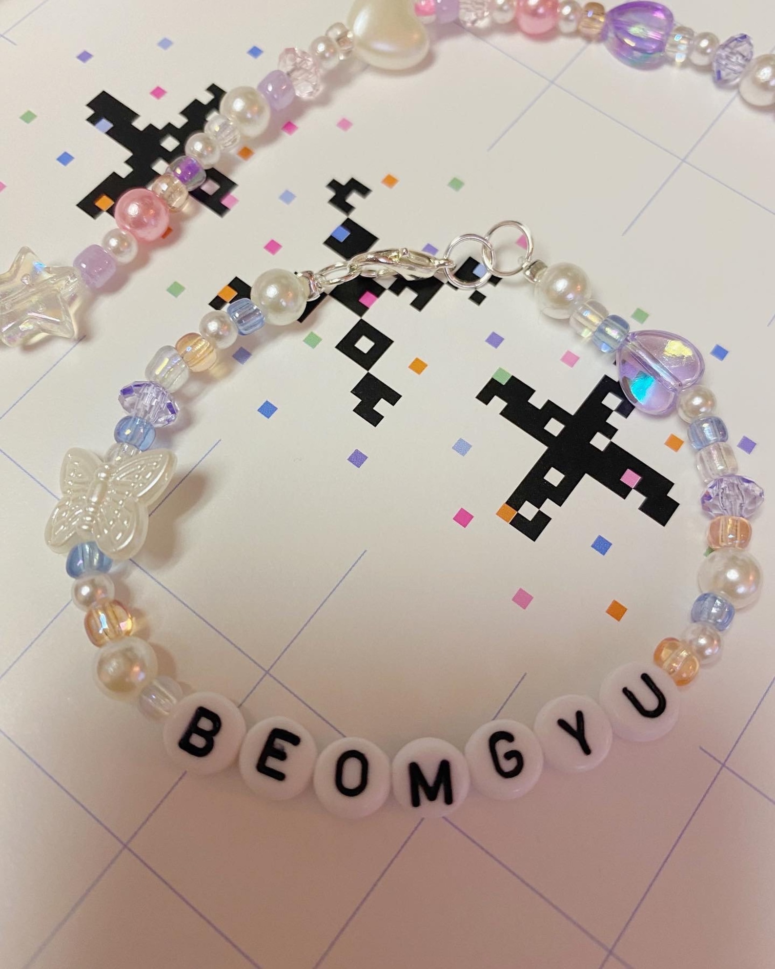 TXT Blue Hour Bracelet customizable - Etsy