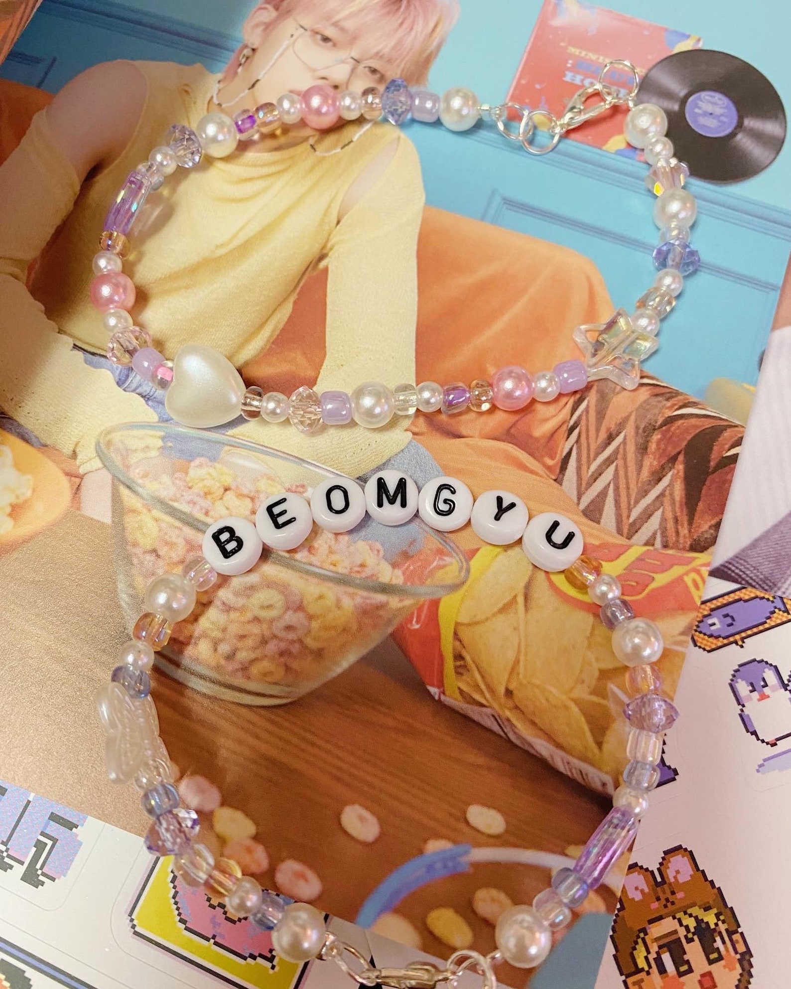 TXT Blue Hour Bracelet customizable - Etsy