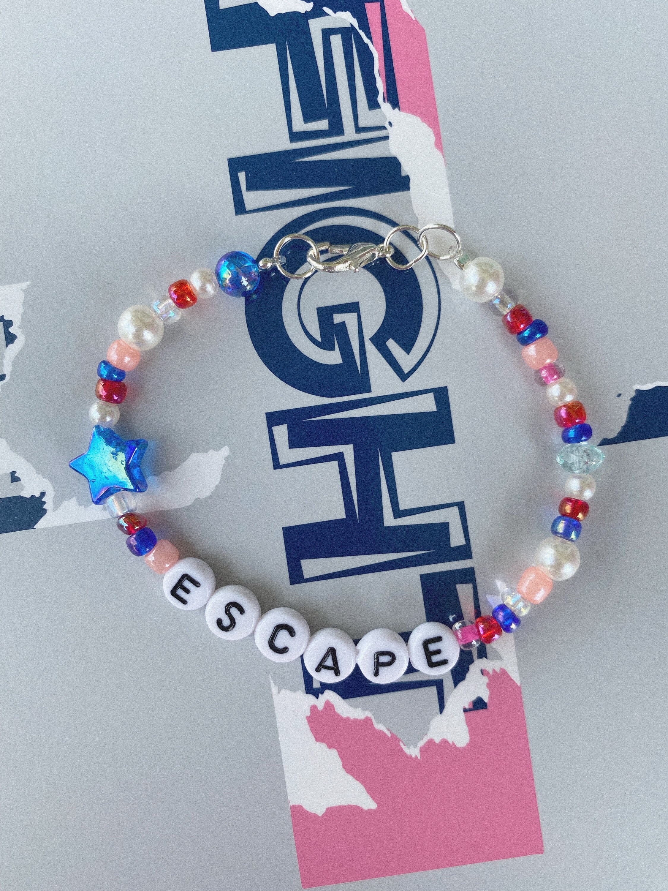 TXT Inspired the Chaos Chapter: FIGHT or ESCAPE Bracelets - Etsy