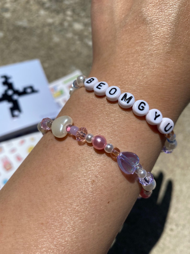 TXT Blue Hour Bracelet customizable - Etsy