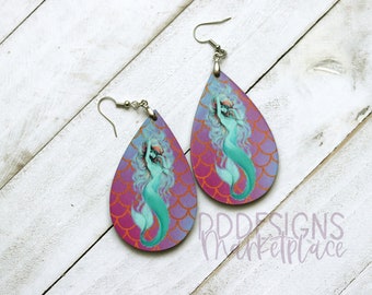 Michael Myers Tear Drop Sublimation Earrings - Etsy