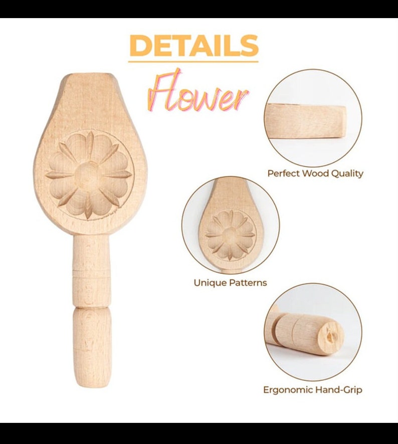 Cookie Molds | Traditional Cookie Cutter | Maamoul Molds | Easy to Use ...