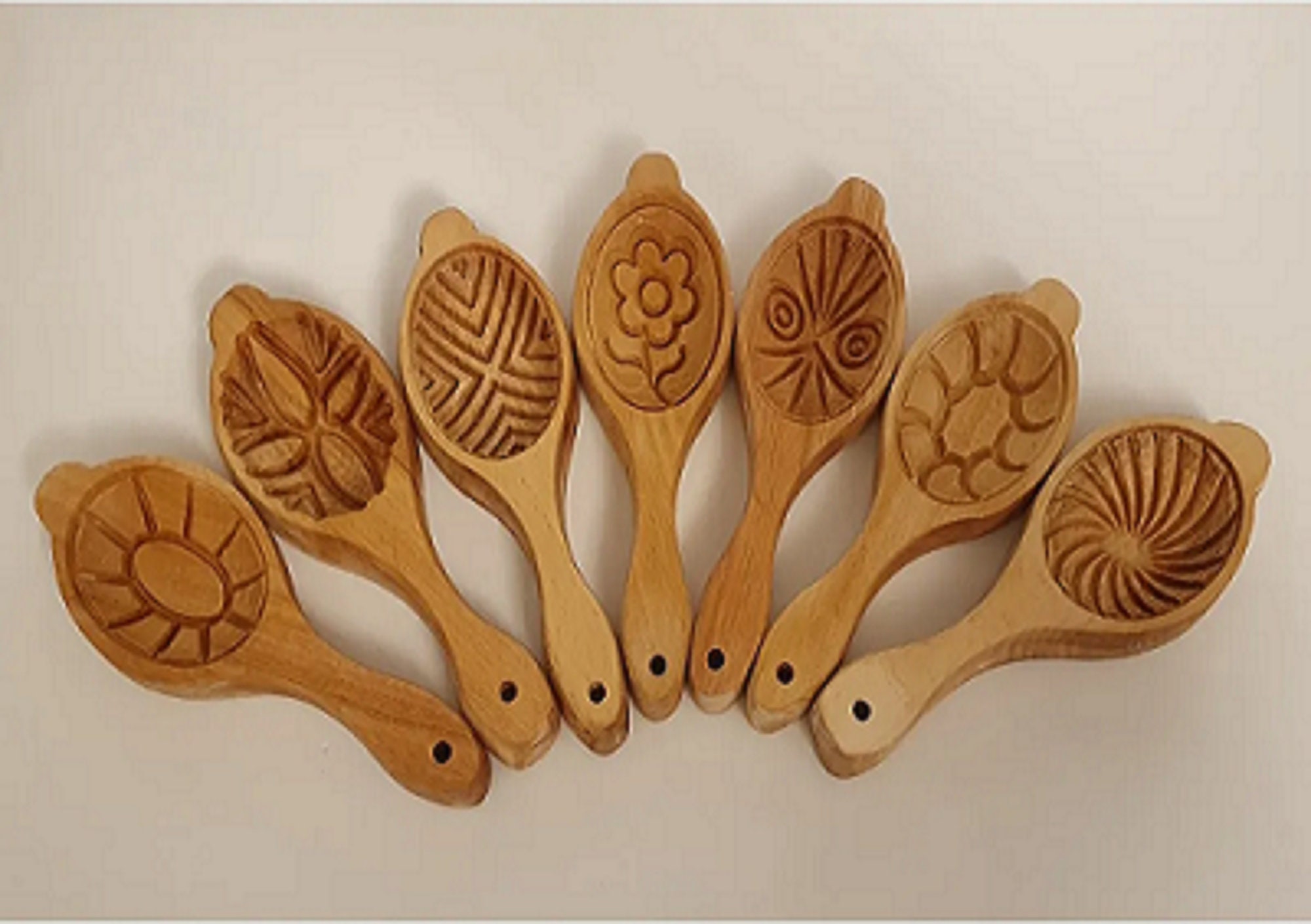 Cookie Molds 7 Pieces Traditional Cookie Cutter Maamoul Molds Easy to ...