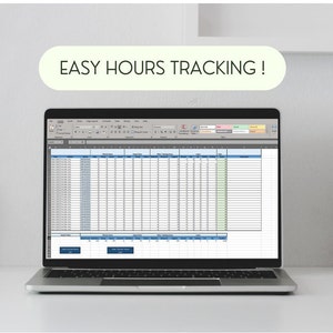 Clinical Hours Tracking Excel Sheet for Psychology Practicum ...
