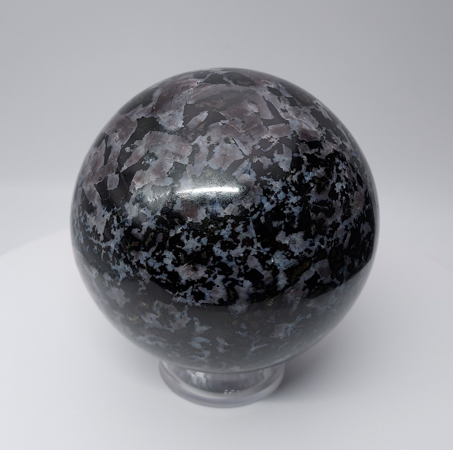 Polished Merlinite Gabbro Sphere From Madagascar - Etsy UK