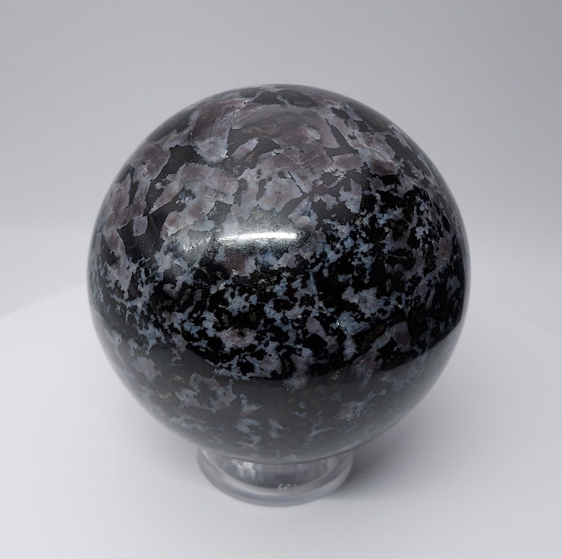 Polished Merlinite Gabbro Sphere From Madagascar - Etsy UK