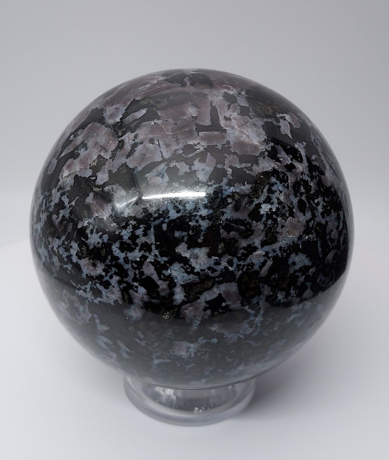 Polished Merlinite Gabbro Sphere From Madagascar - Etsy UK