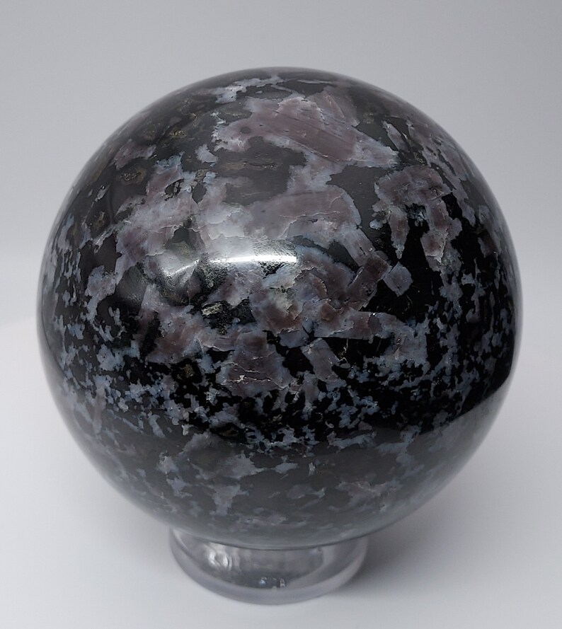 Polished Merlinite Gabbro Sphere From Madagascar - Etsy UK