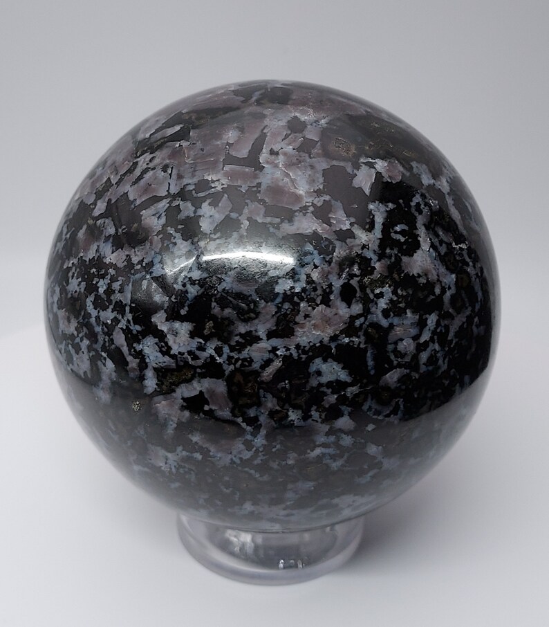 Polished Merlinite Gabbro Sphere From Madagascar - Etsy UK