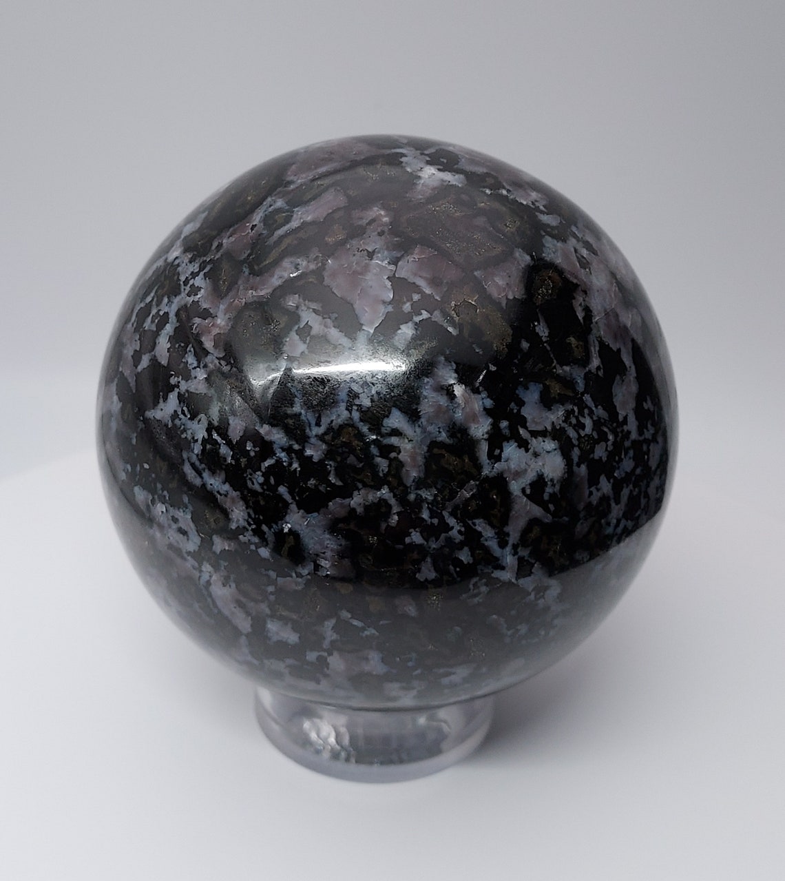 Polished Merlinite Gabbro Sphere From Madagascar - Etsy UK