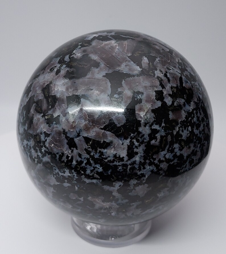 Polished Merlinite Gabbro Sphere From Madagascar - Etsy UK