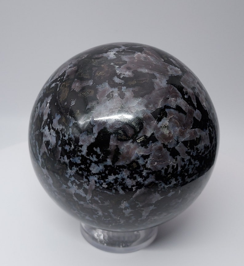 Polished Merlinite Gabbro Sphere From Madagascar - Etsy UK