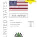 Road Trip Bingo Bundle: All 50 States Games (digital Download) - Etsy