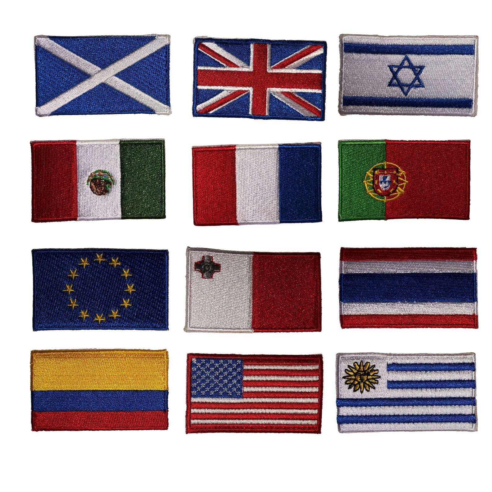 Flag Patches, Flag, Flag Embroidery, Flag Iron on Patch, Country Flag ...