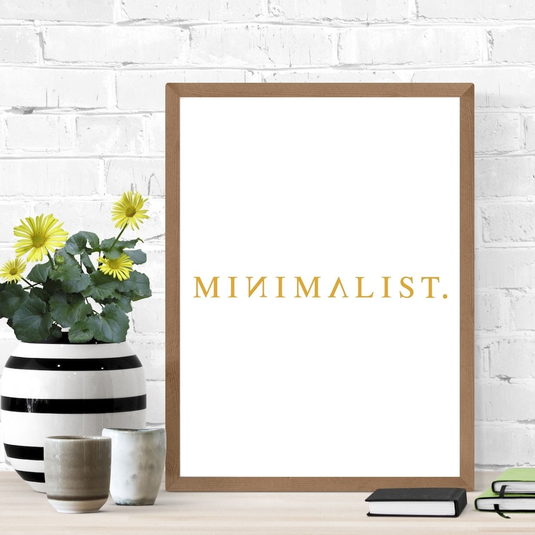 PRINT AT HOME Minimalist Printable Wall Art Digital Download Gift for ...