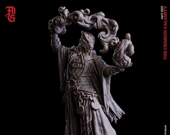 28mm Shadow Dragonborn Wizard Dnd Miniatures Dungeons & - Etsy