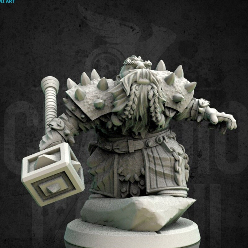 Dwarf Viking Miniatures - Etsy