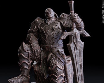 The Occult Detective Miniature 28mm 32mm 75mm Scale 8K Resin 3D Printed ...