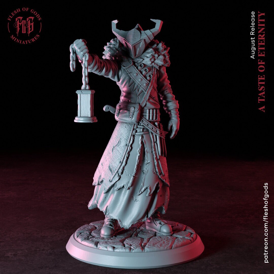 Vampire Hunter Fighter Miniature 28mm 32mm Scale 8K Resin - Etsy