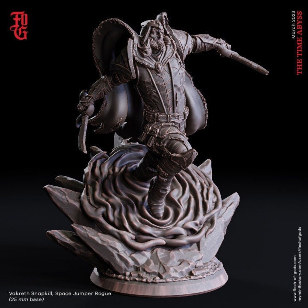 Human Rogue Assassin Miniature 28mm 32mm Scale 8K Resin - Etsy