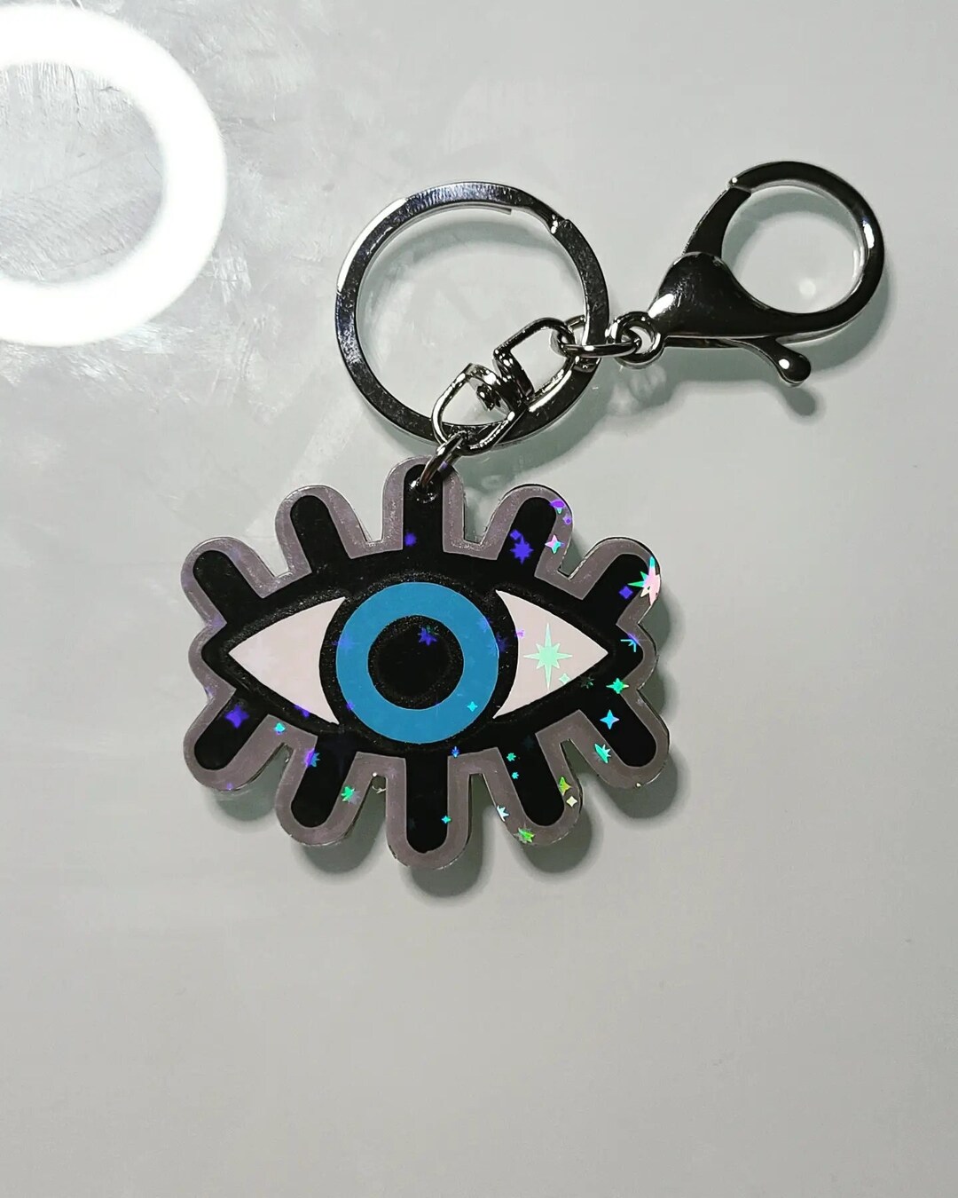 Evil Eye Keychain Keyring Keyholder Evil Eye Spiritual Tarot ...